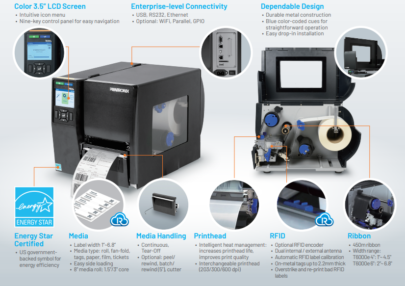 High Performance Industrial Barcode RFID Label Printer | RighterTrack